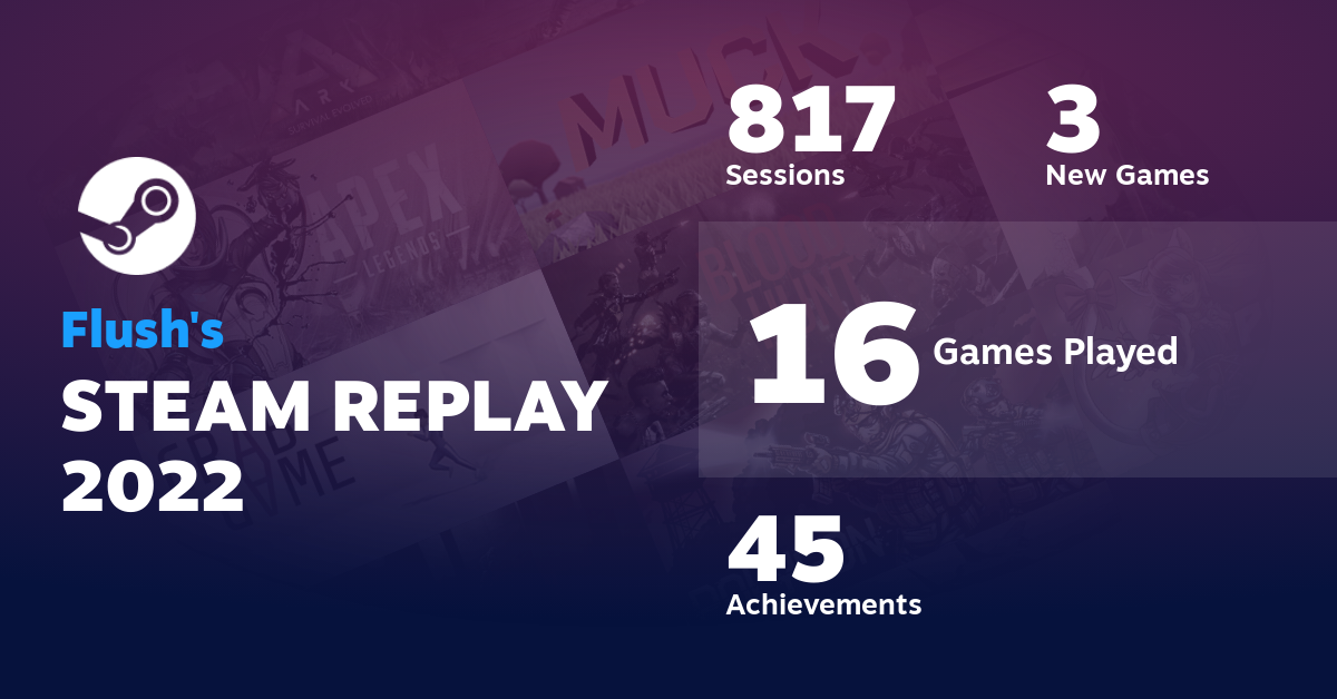 Flush's STEAM REPLAY 2022