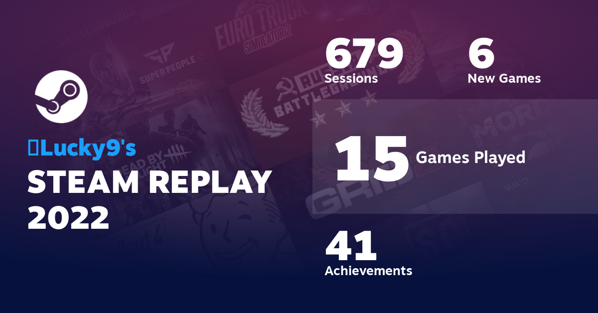 Lucky9's STEAM REPLAY 2022