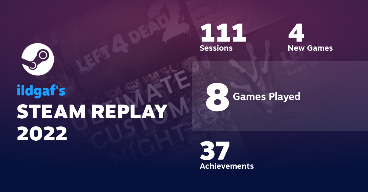ildgaf's STEAM REPLAY 2022