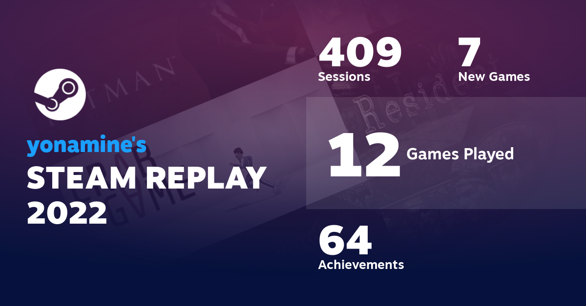 yonamine's STEAM REPLAY 2022