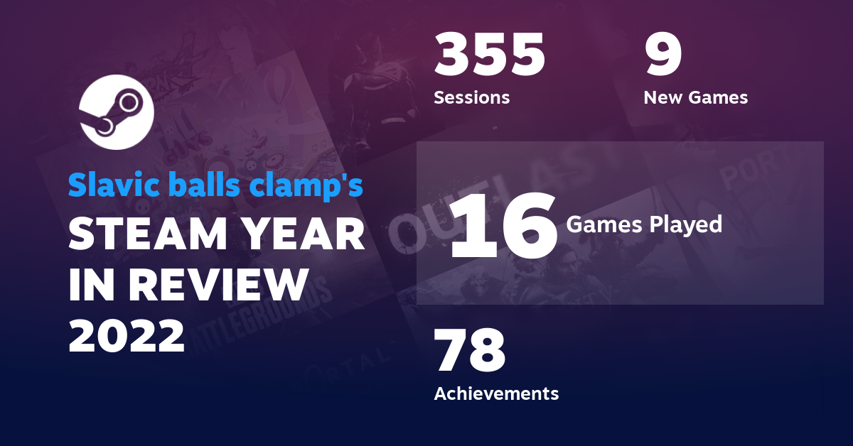 Slavic balls clamp's STEAM YEAR IN REVIEW 2022