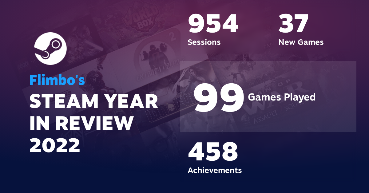 Flimbo's STEAM YEAR IN REVIEW 2022