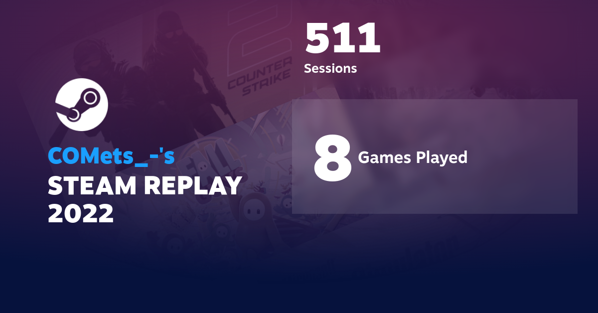COMets_-'s STEAM REPLAY 2022
