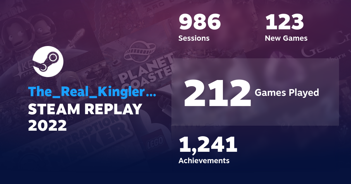 The_Real_Kingler_99's STEAM REPLAY 2022