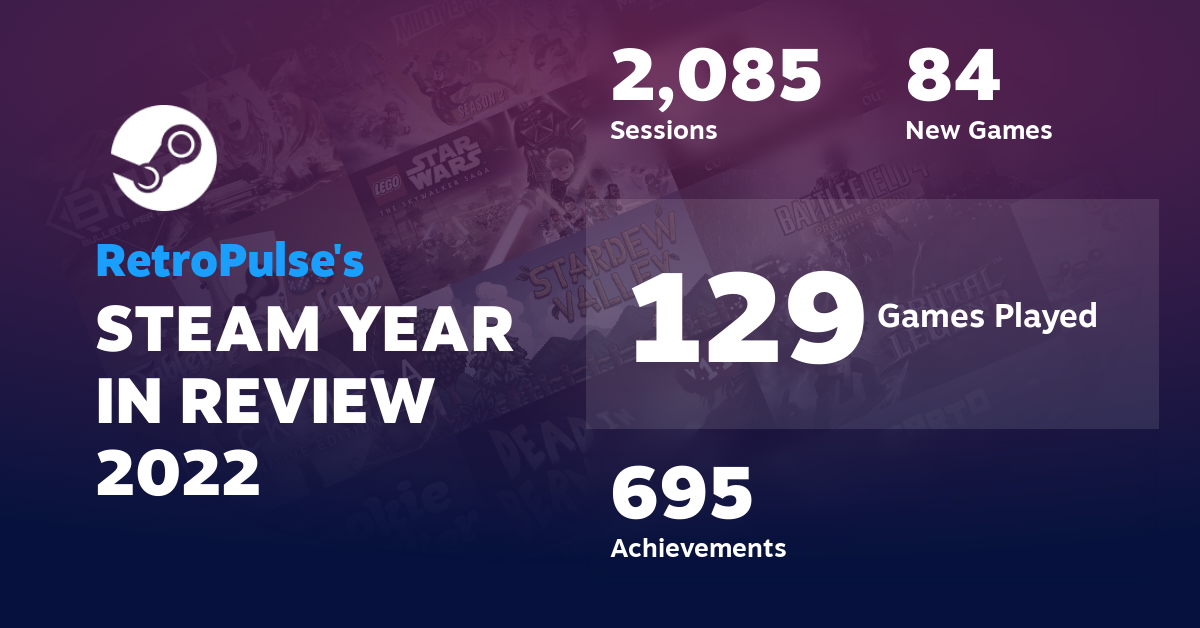RetroPulse's STEAM YEAR IN REVIEW 2022