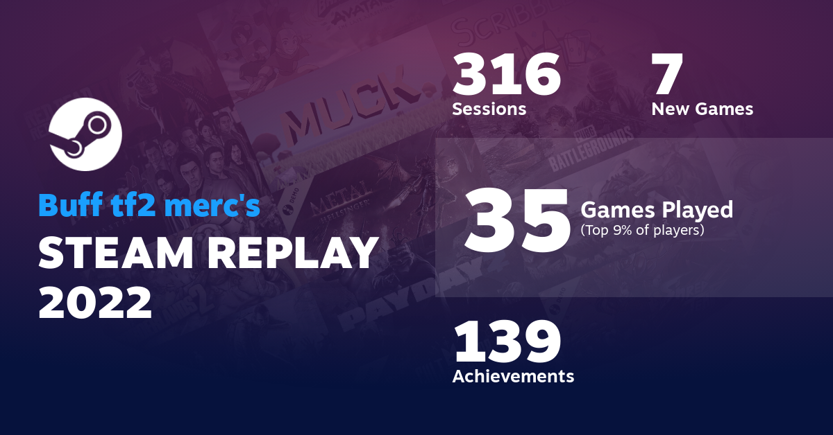 Buff tf2 merc's STEAM REPLAY 2022