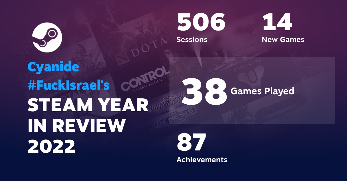 Cyanide's STEAM YEAR IN REVIEW 2022