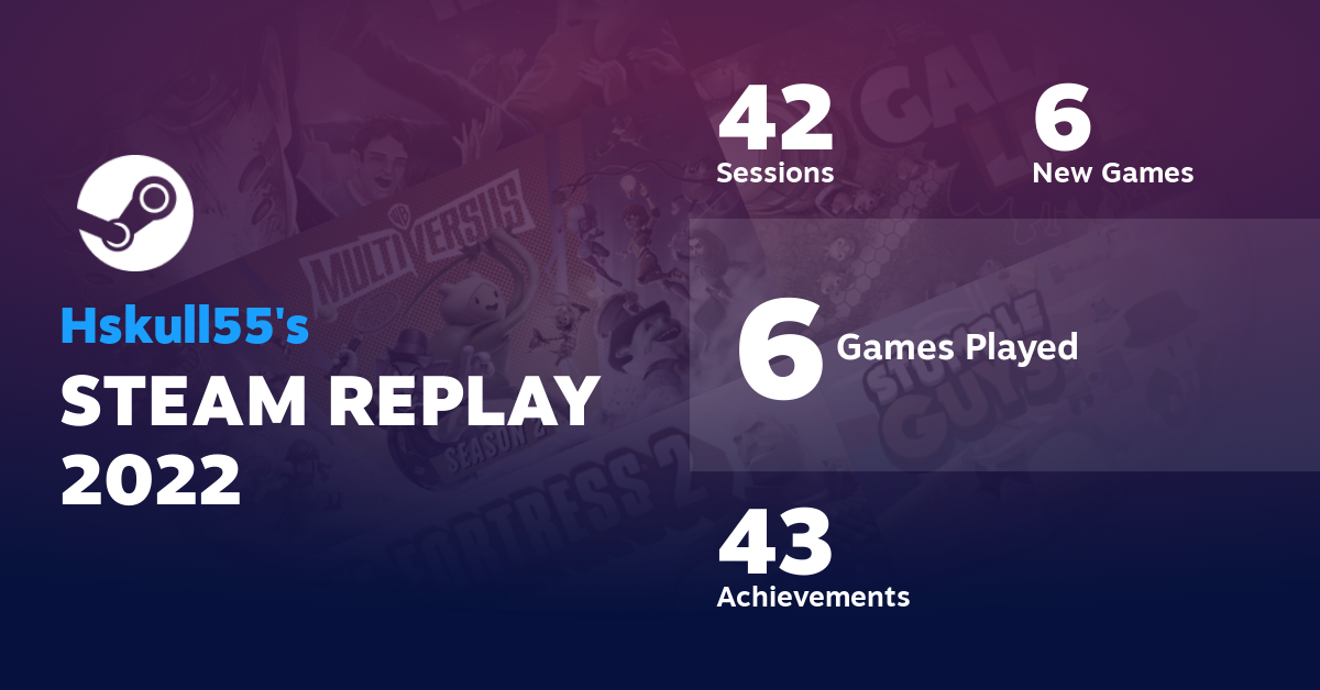 Hskull55's STEAM REPLAY 2022