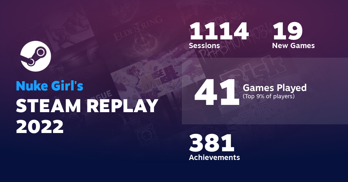 Nuke Girl's STEAM REPLAY 2022