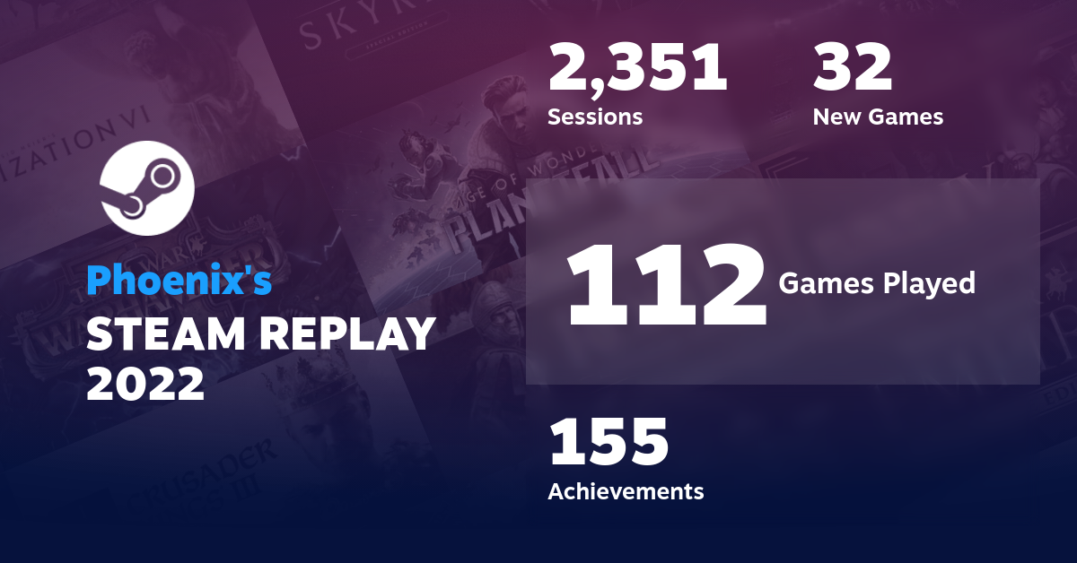 Phoenix's STEAM REPLAY 2022