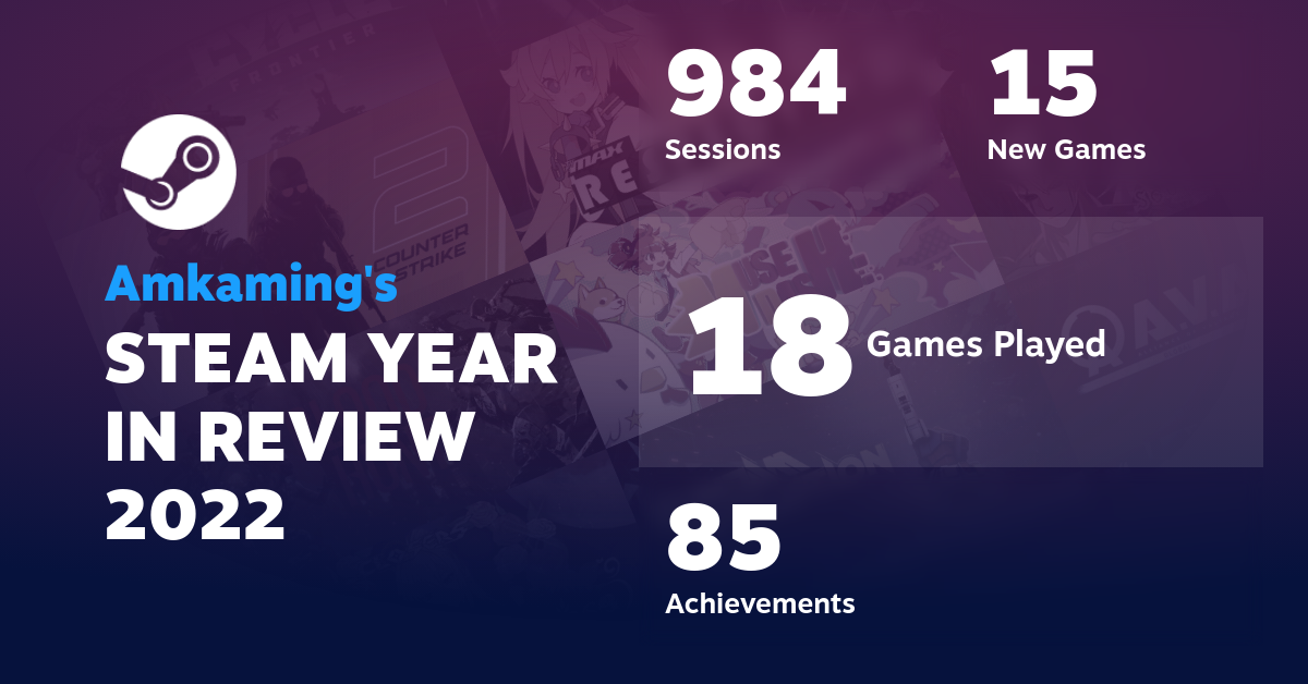 Amkaming's STEAM YEAR IN REVIEW 2022