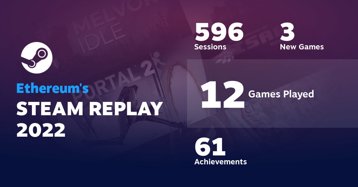 Ethereum's STEAM REPLAY 2022