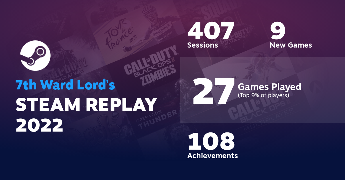 7th Ward Lord's STEAM REPLAY 2022