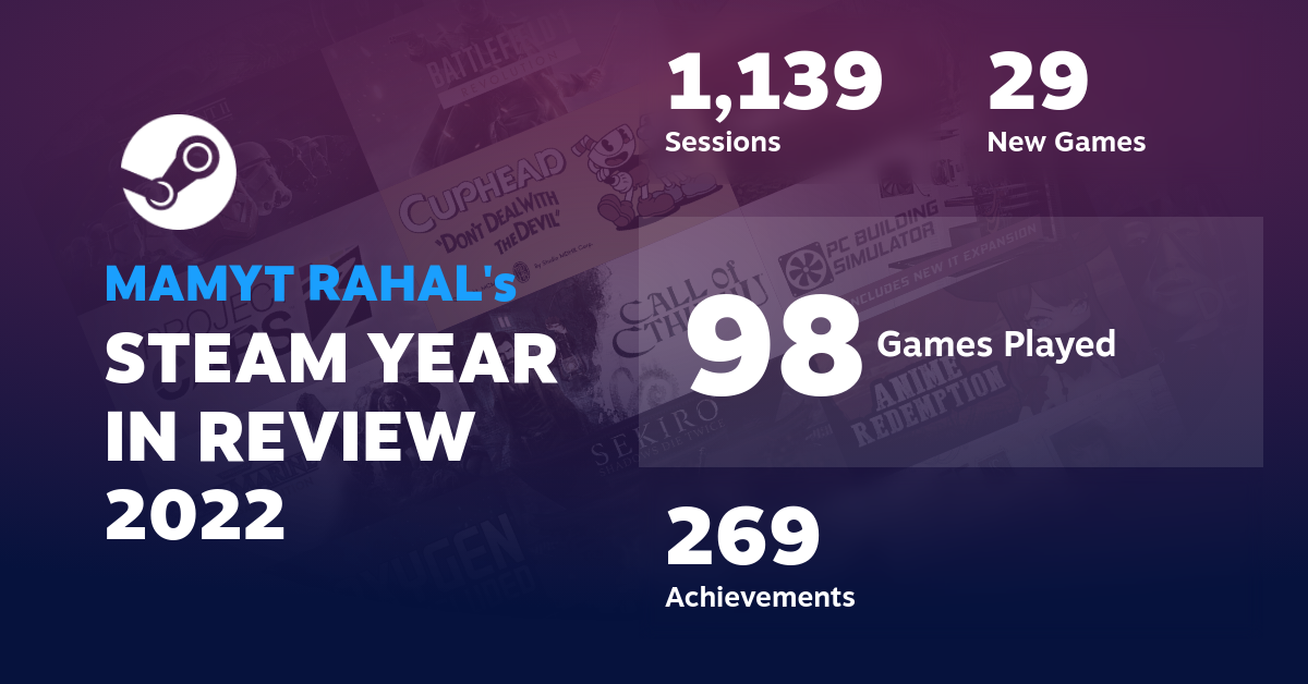 MAMYT RAHAL's STEAM YEAR IN REVIEW 2022