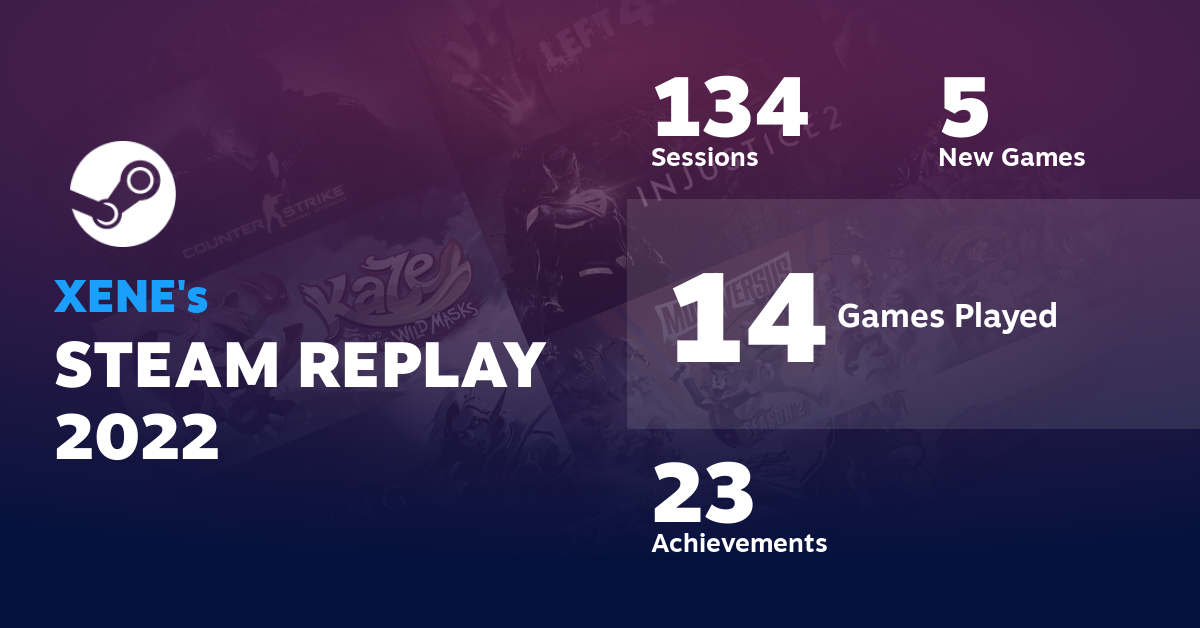 XENE's STEAM REPLAY 2022