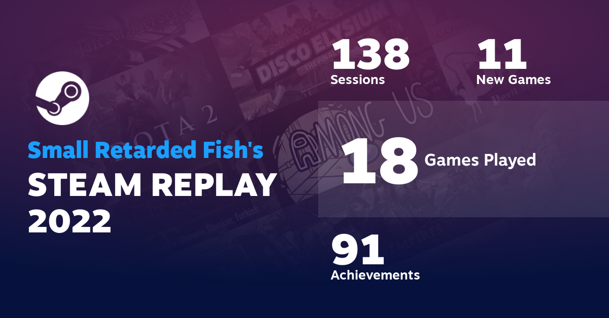 Small Retarded Fish's STEAM REPLAY 2022