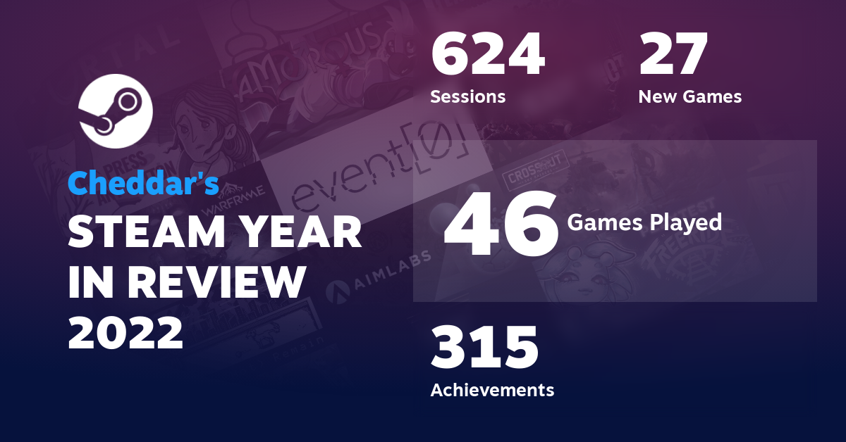 Cheddar's STEAM YEAR IN REVIEW 2022