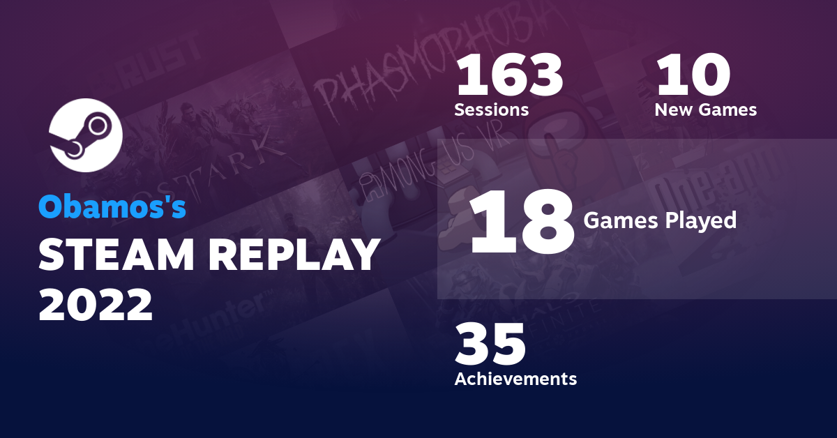 Obamos's STEAM REPLAY 2022