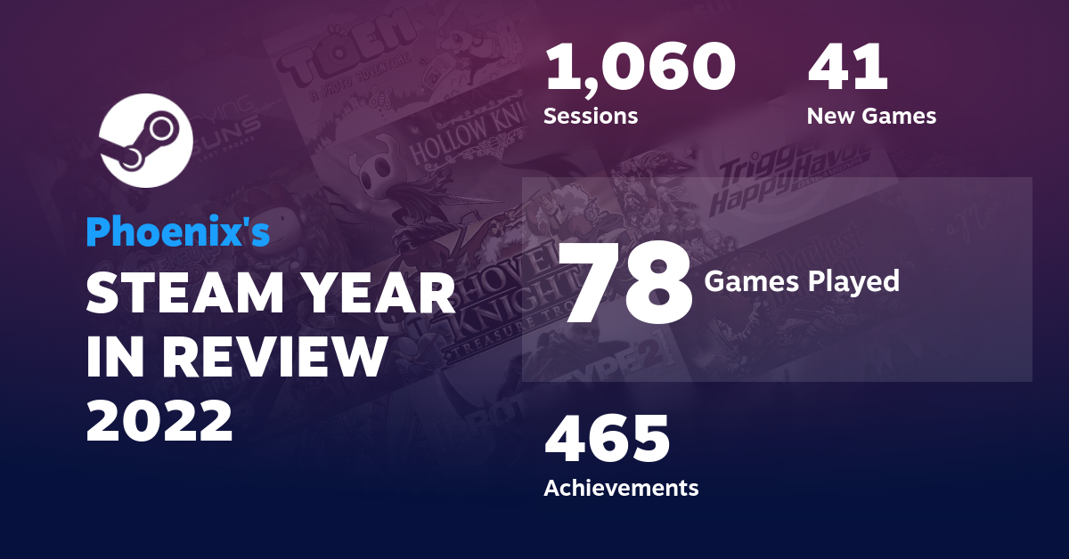 Phoenix's STEAM YEAR IN REVIEW 2022