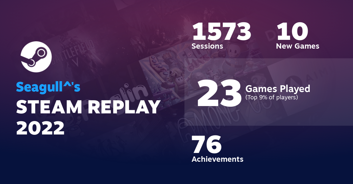 Seagull^'s STEAM REPLAY 2022