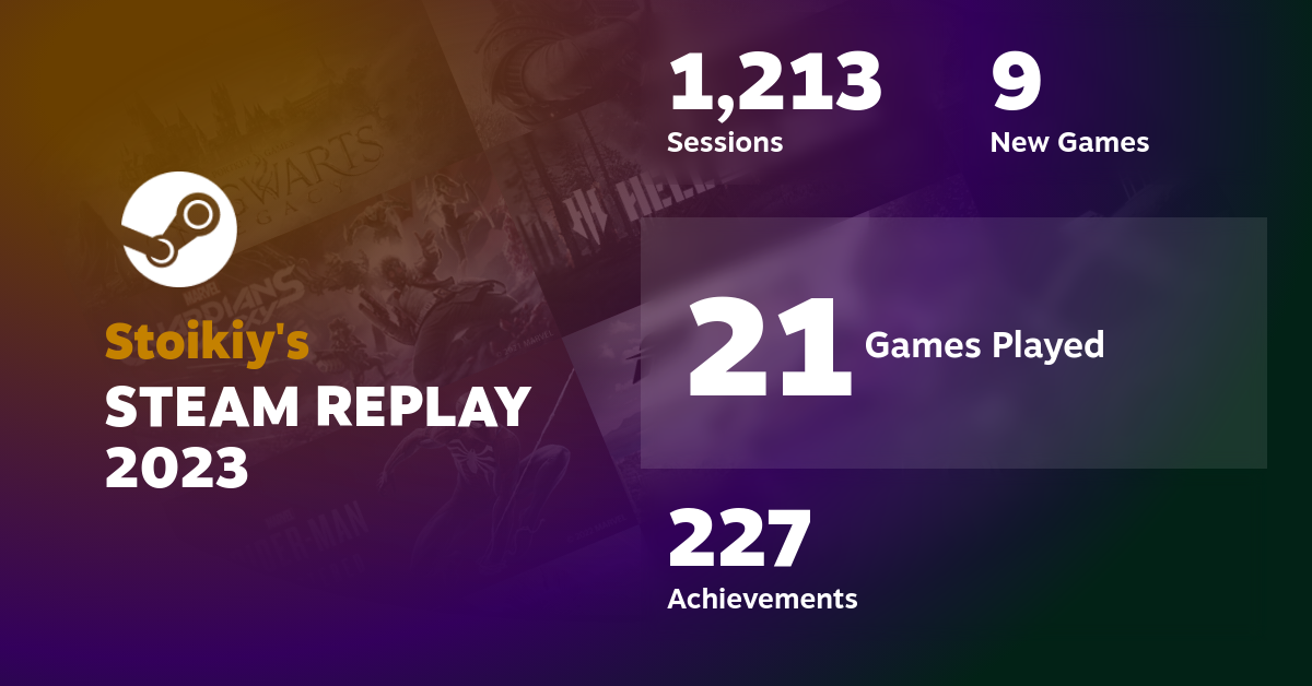 Stoikiy's STEAM REPLAY 2023