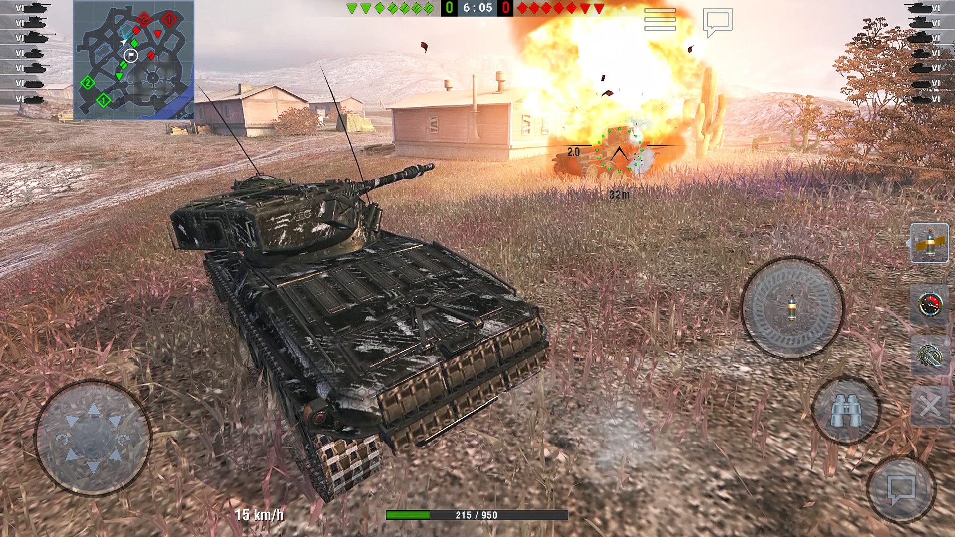 Скидка на World of Tanks Blitz. Strv 74A2 Mega Pack