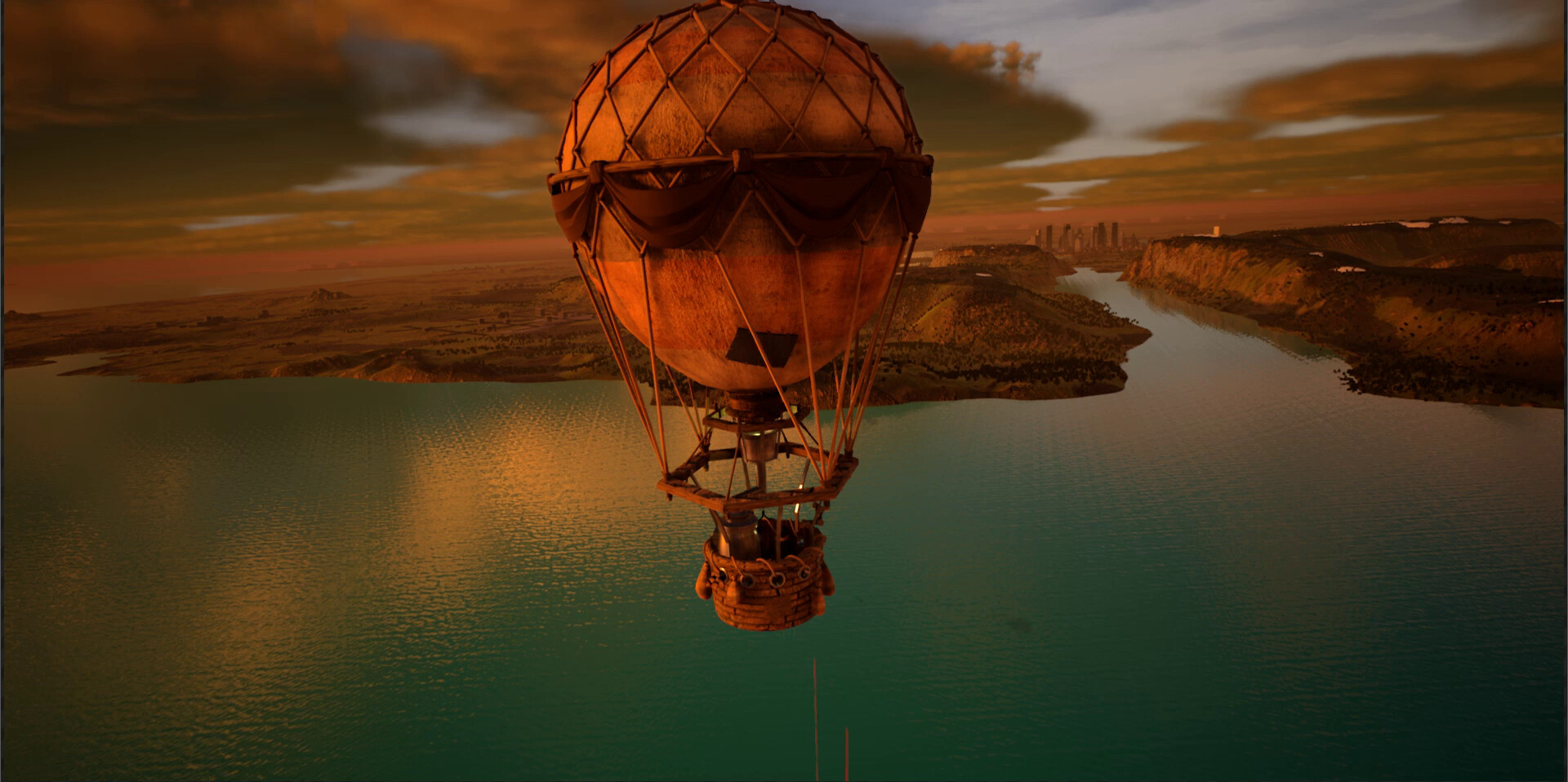 Hot Air Balloon Simulator (ved Kavkaz Sila Games) - (Steam Spil) — AppAgg