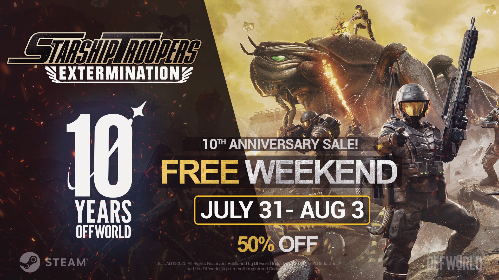 Starship Troopers: Extermination on Steam