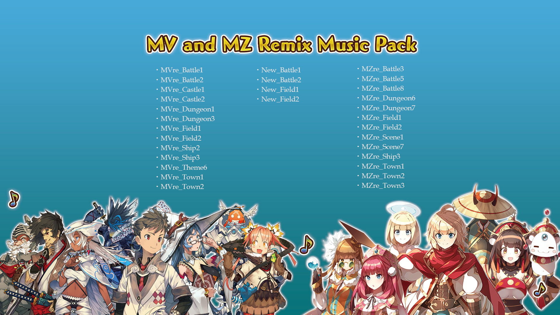 ขาย Rpg Maker Mz Mv And Mz Remix Music Pack ราคาถูก