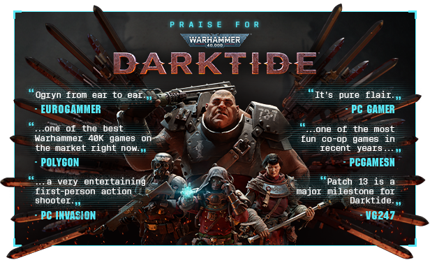 Купить ключ Warhammer 40,000: Darktide Steam Весь мир