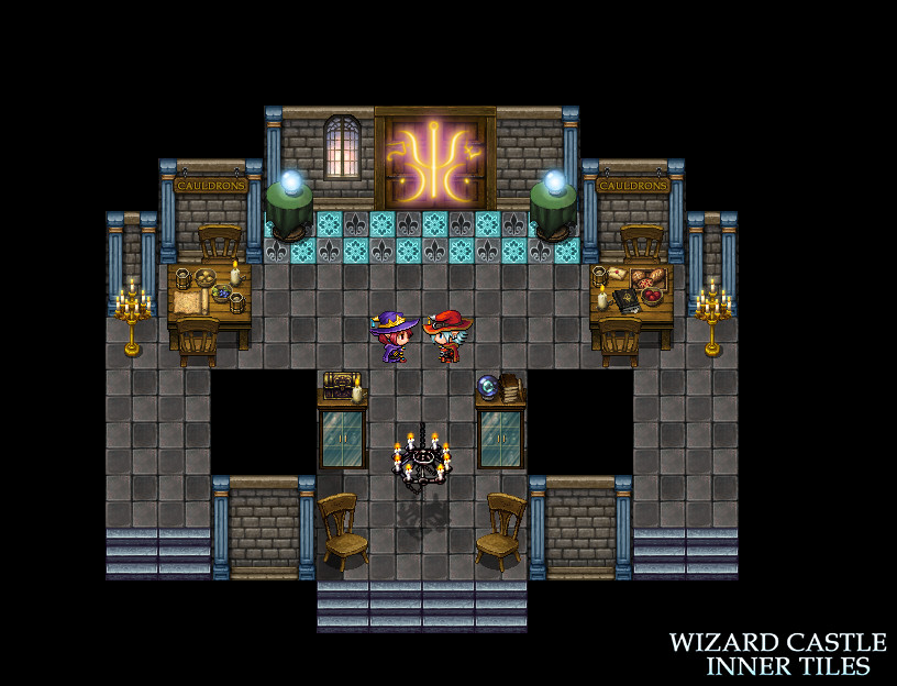 ขาย Rpg Maker Mz Wizard Castle Inner Tiles ราคาถูก