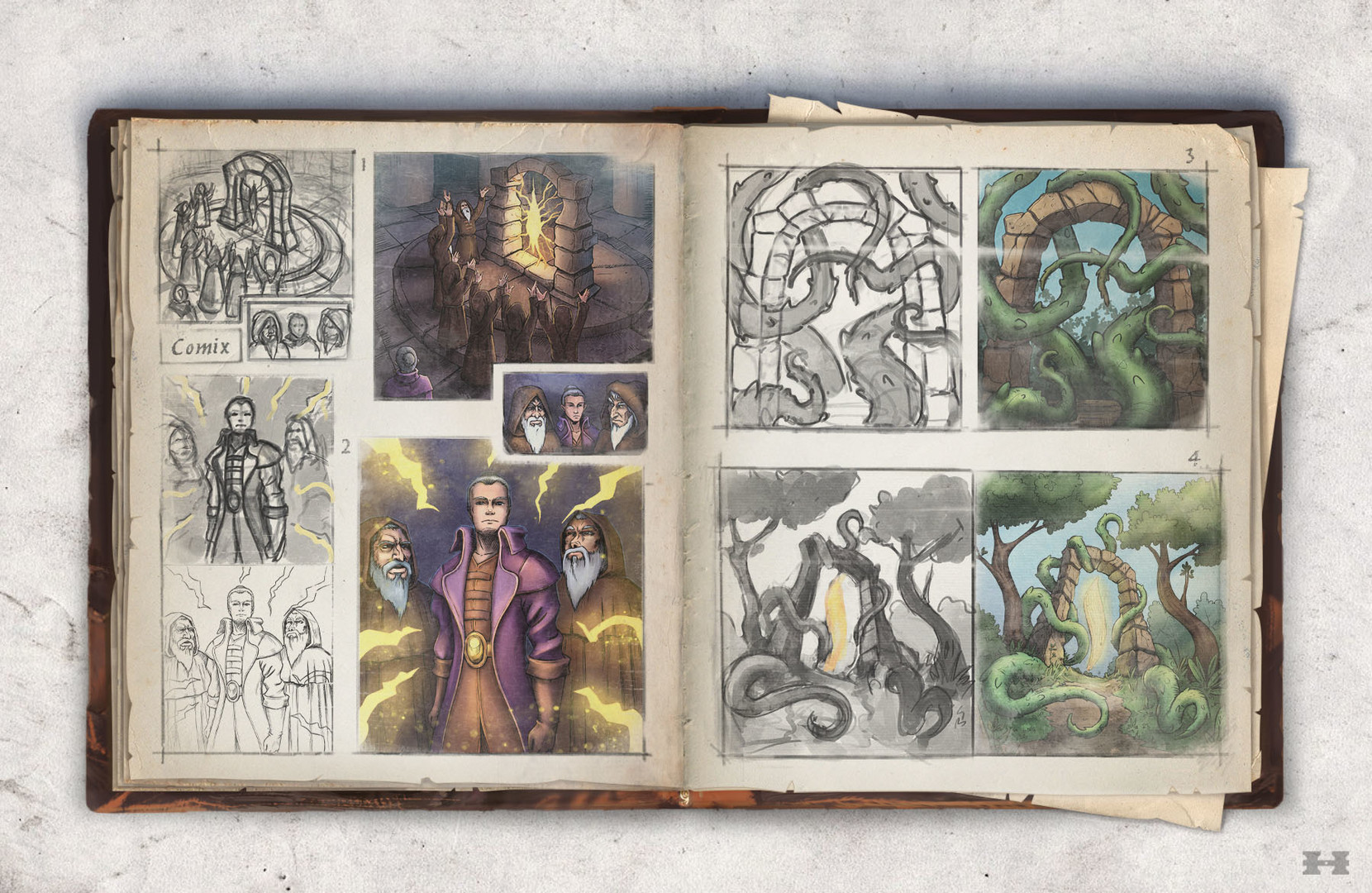 Magicians Legacy: Prologue - Artbook on Steam