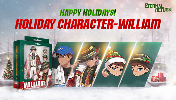 Eternal Return Holiday Character DLC - William - Steam News Hub