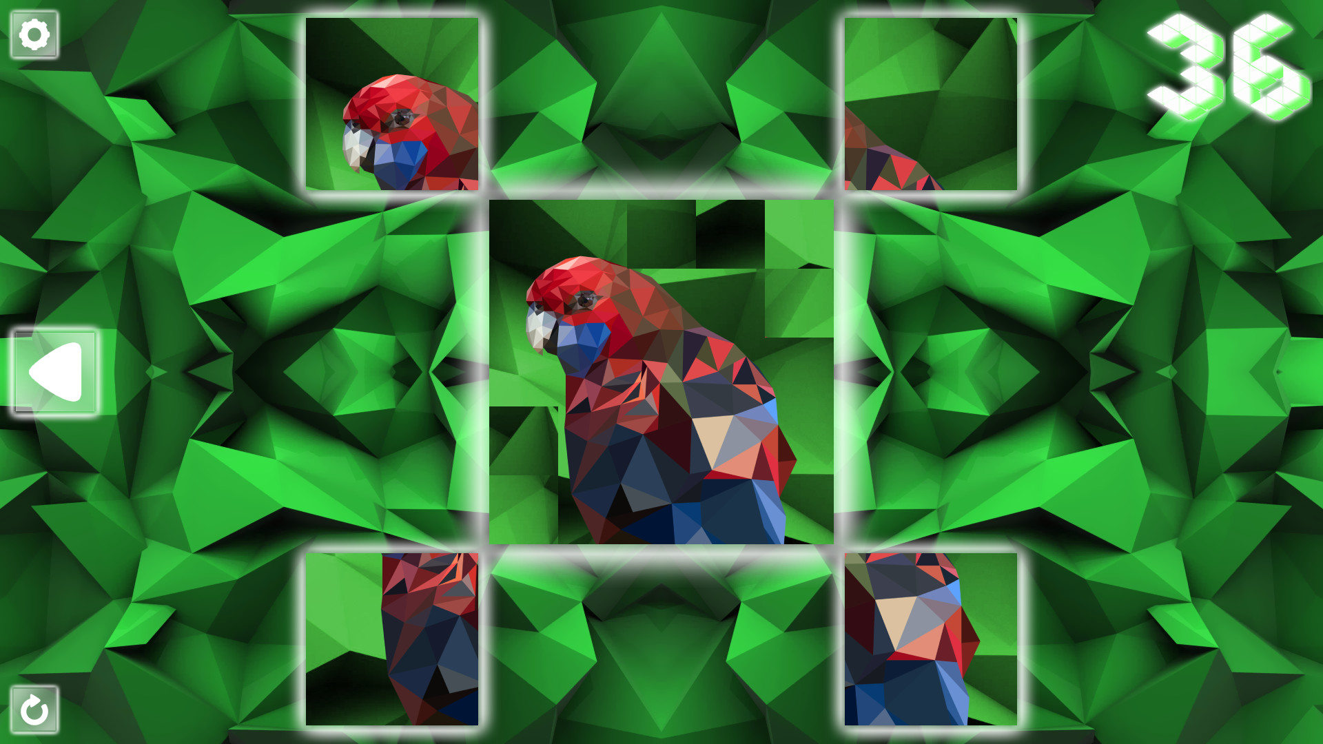 Poly Puzzle: Birds on Steam