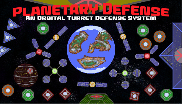 Planetary Defense: An Orbital Turret Defense System on Steam