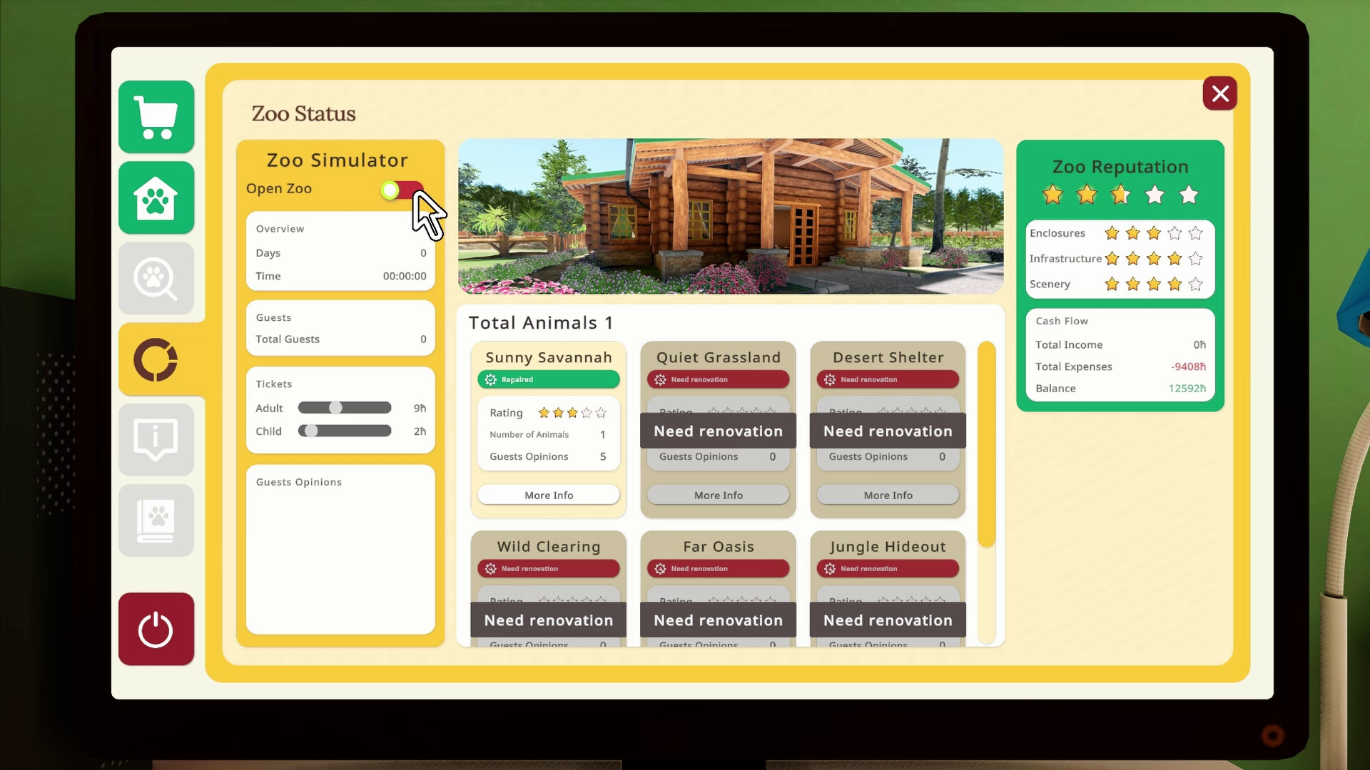 Zoo Simulator on Steam