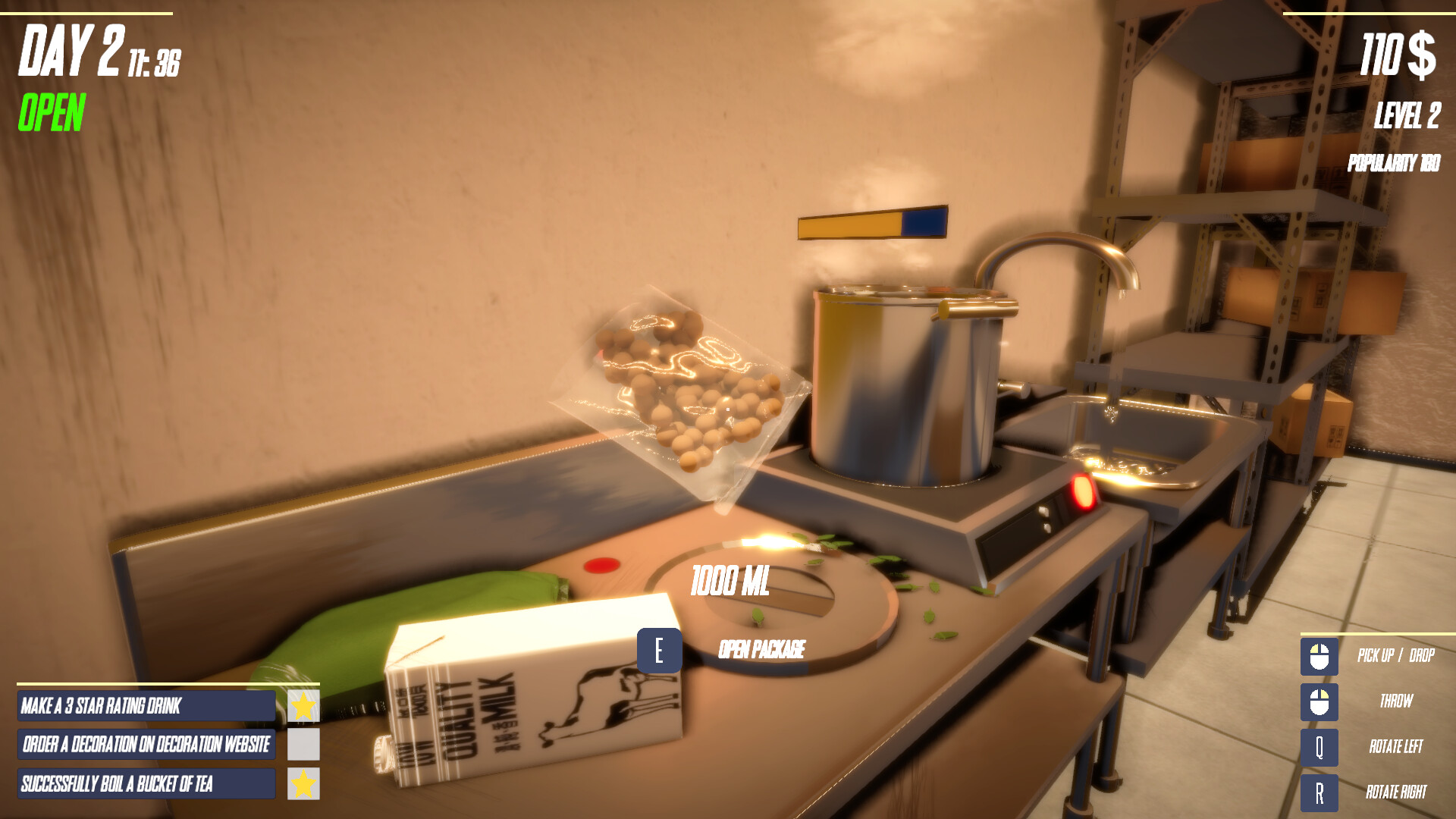 Boba Tea Shop Simulator on Steam