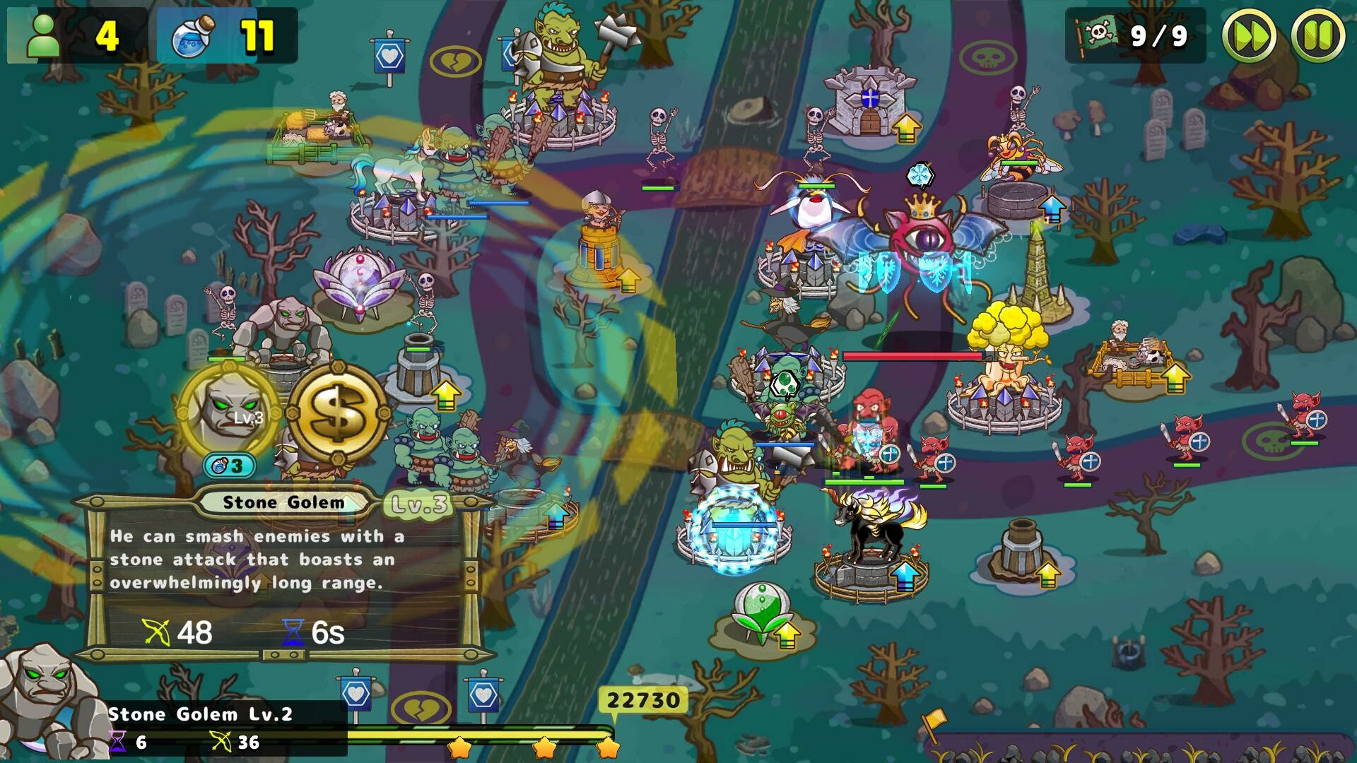 Luna And Monsters Tower Defense The Deprived Magical Kingdom On Steam