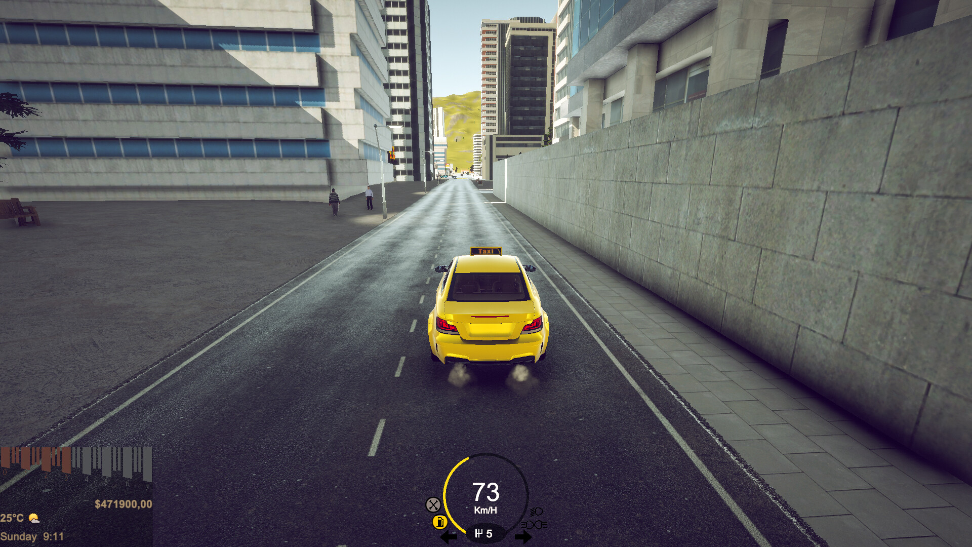 Onefold Taxi Simulator on Steam