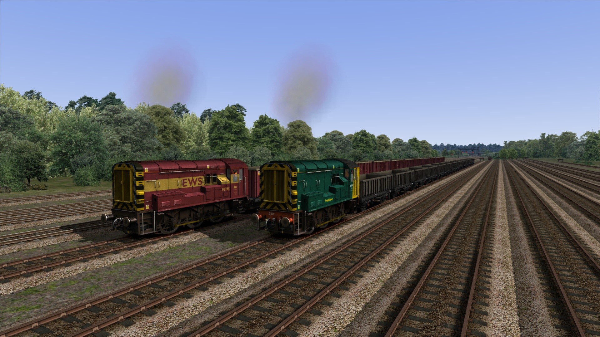 Train Simulator: EWS & Freightliner Class 08s Loco Add-On | Deku Deals