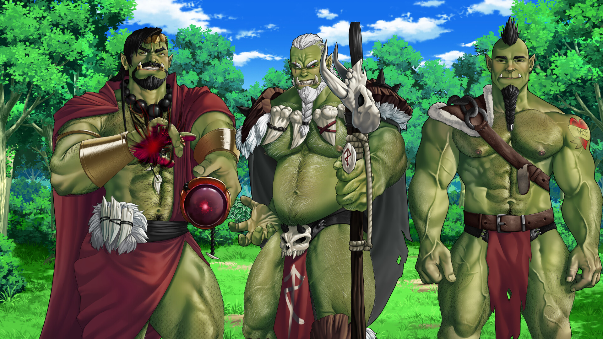 Orc Covenant: Gay Bara Orc Visual Novel on Steam