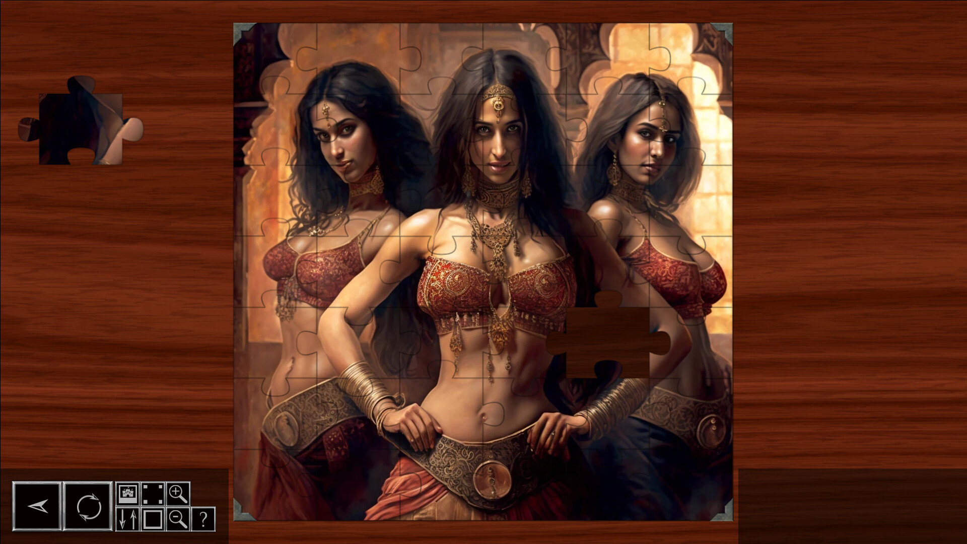 Steam의 판타지 직소퍼즐 사막