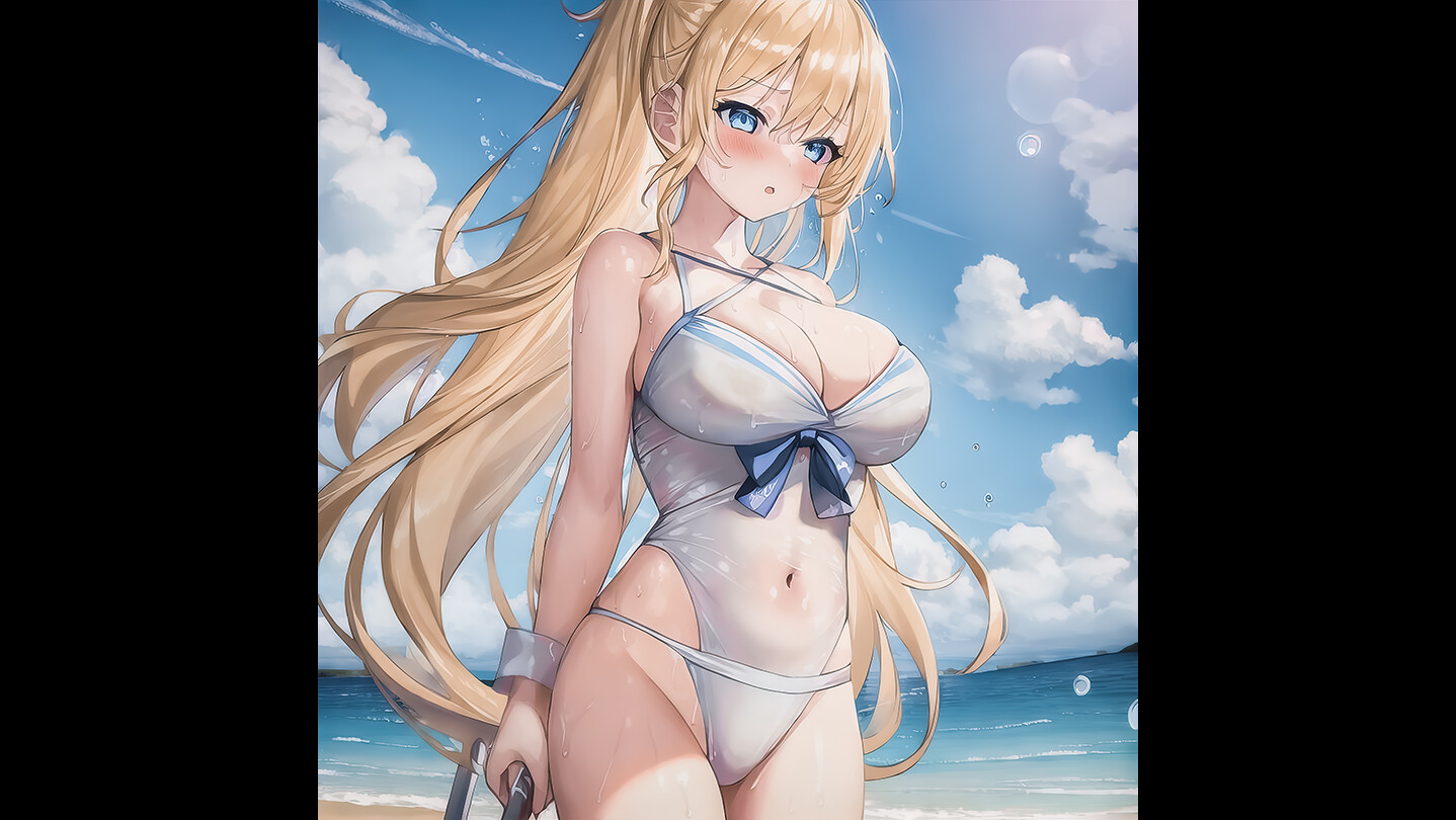 Senpai Puzzle: Waifu Summer - Kinpatsu Waifus Part 2 on Steam