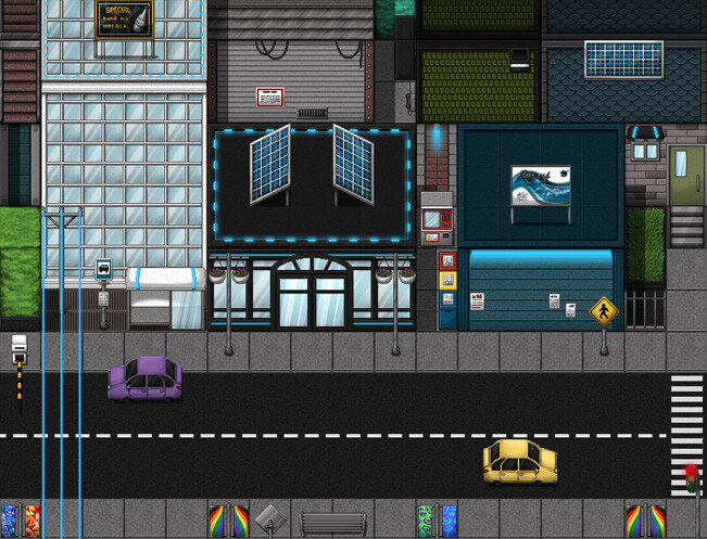 RPG Maker MV - Sci-Fi and Modern Tileset - Exterior on Steam