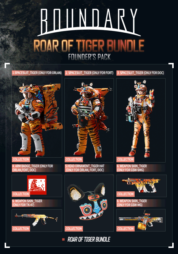 Boundary - Roar of the Tiger Bundle Founders Pack on Steam