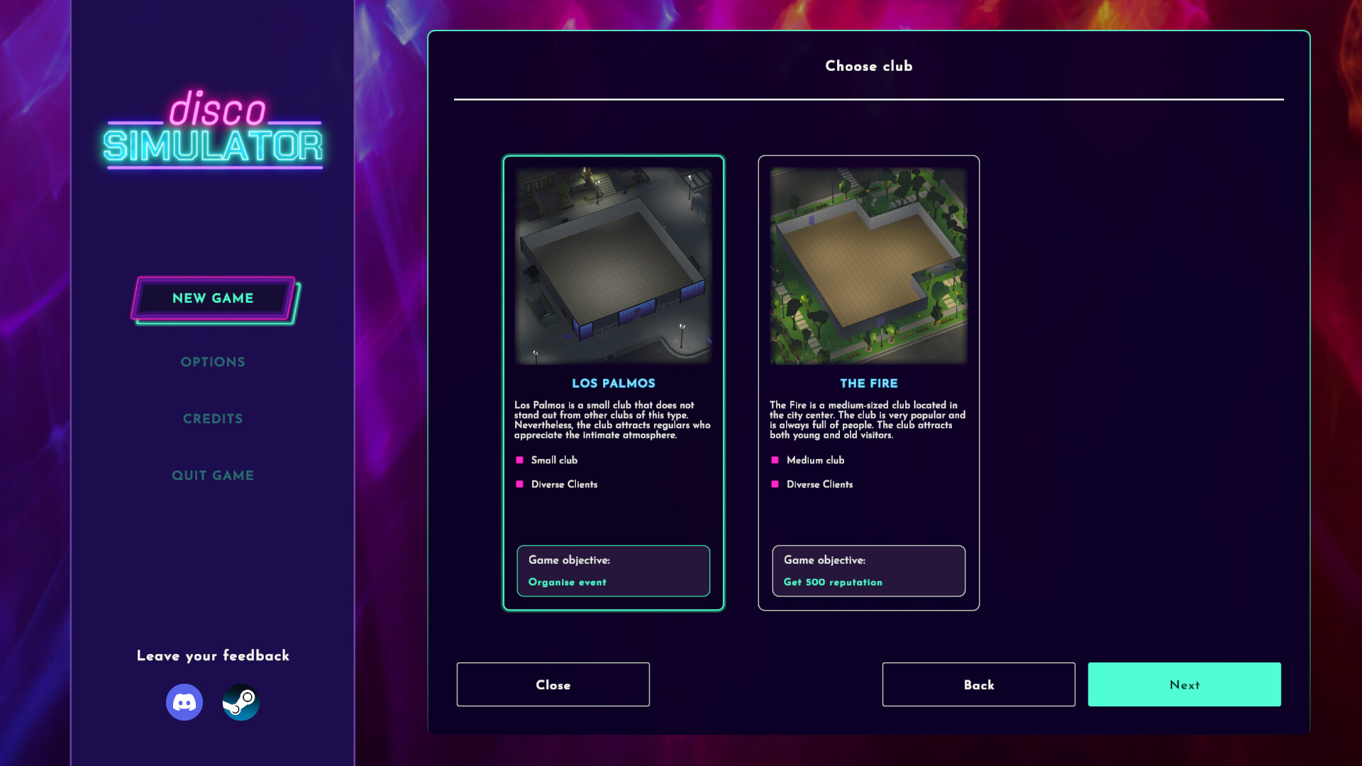 Disco Simulator: Prologue on Steam