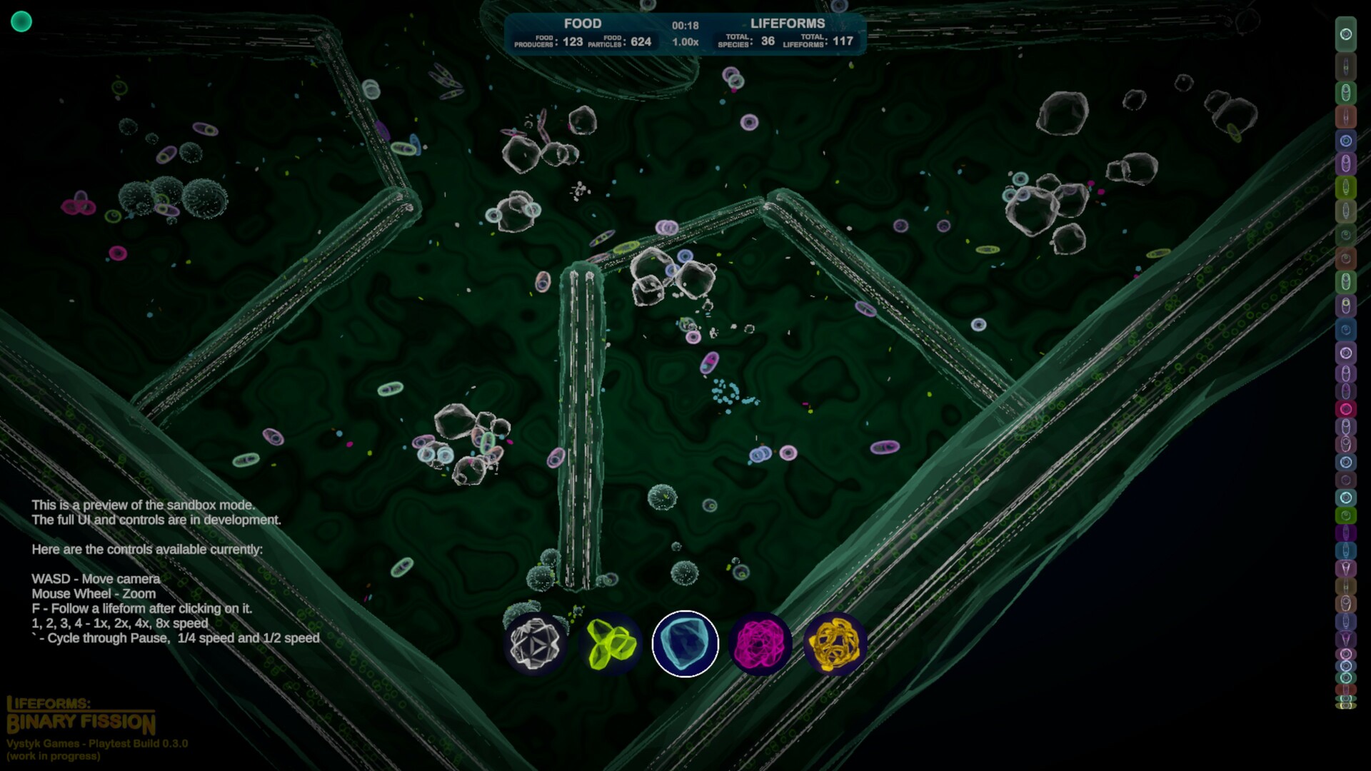 Lifeforms: Binary Fission on Steam