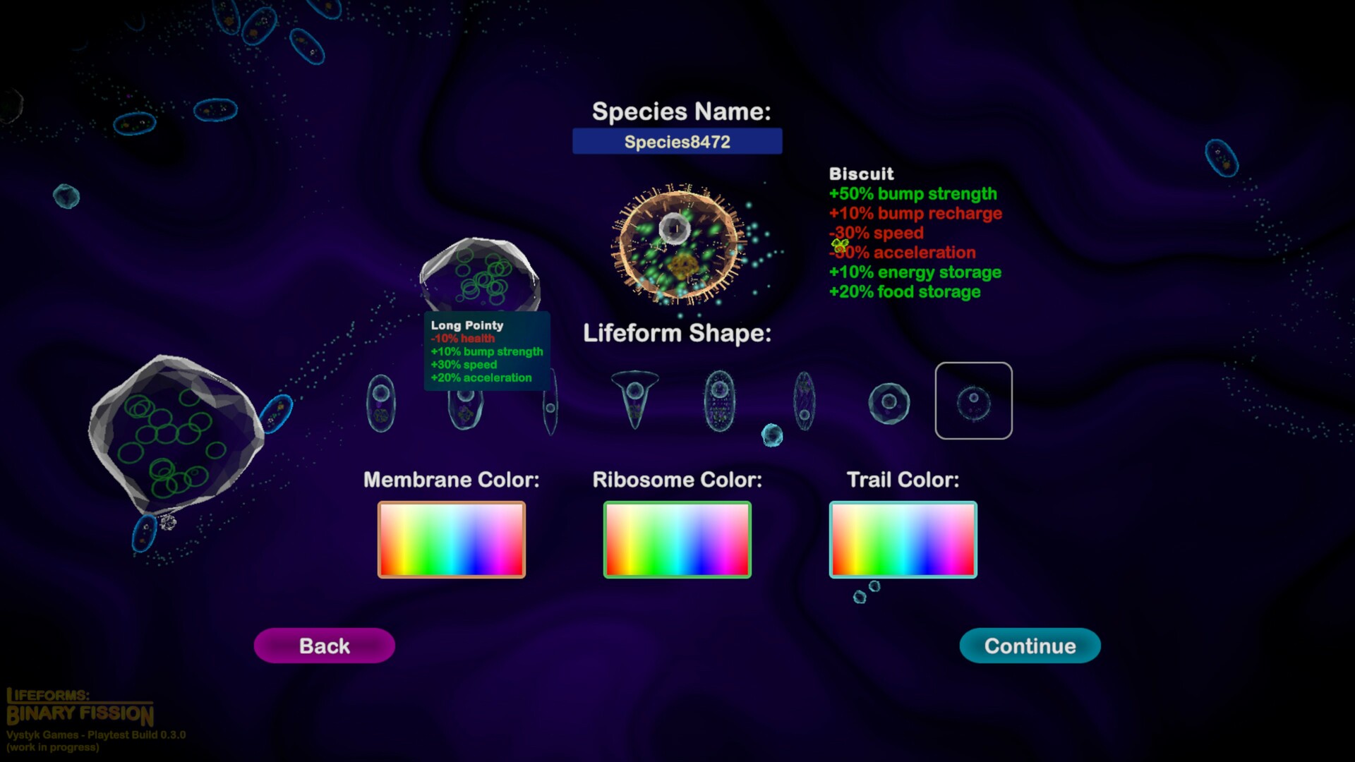 Lifeforms: Binary Fission on Steam