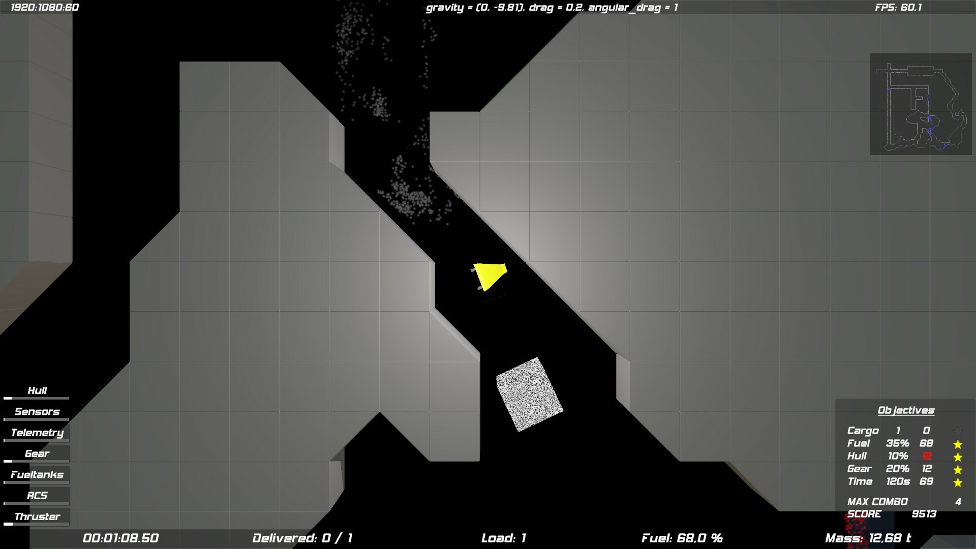 Gravity Force on Steam