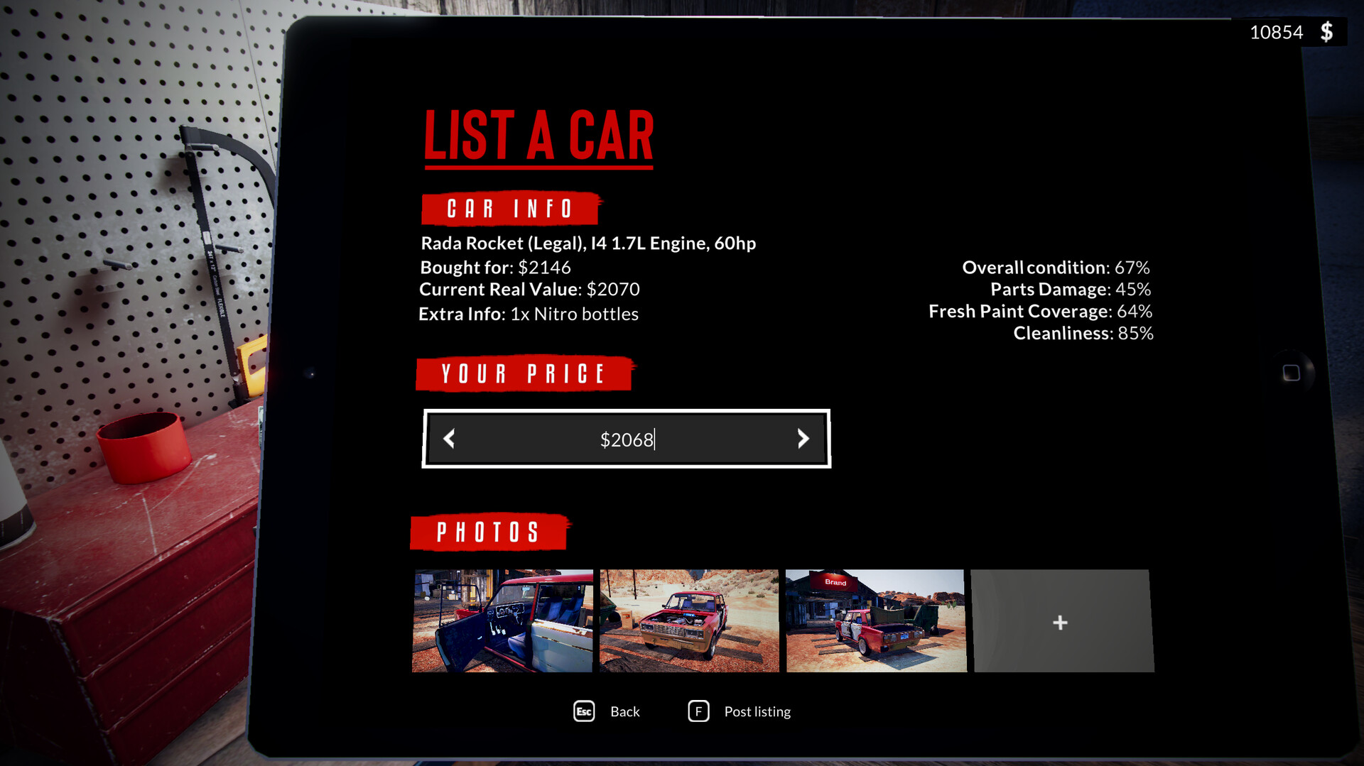 Used Cars Simulator - Keymailer